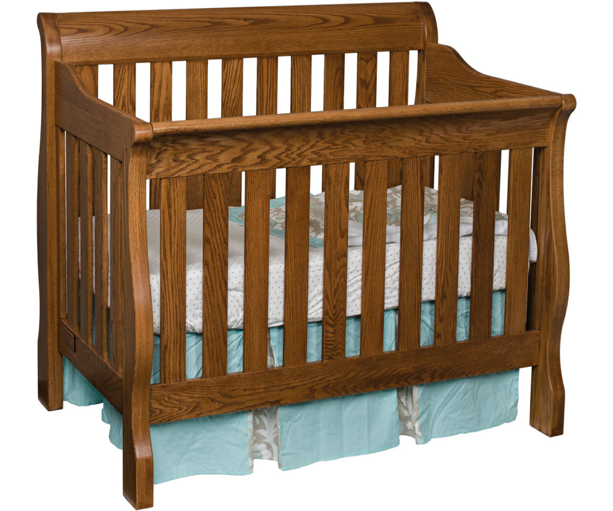 Traditional Slat Crib | Saugerties Furniture